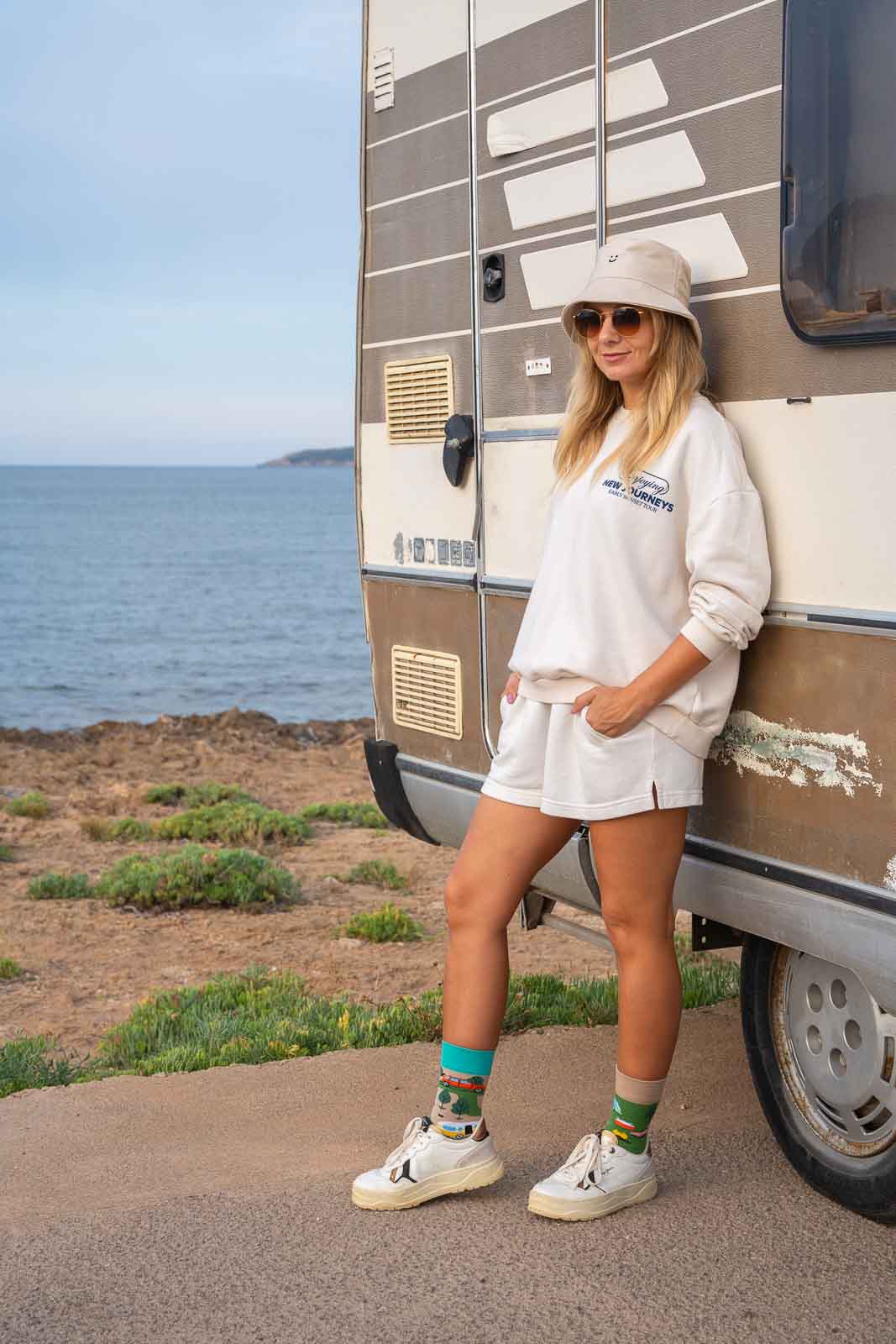 Lookbook - Spox Sox - kolorowe skarpetki nie do pary