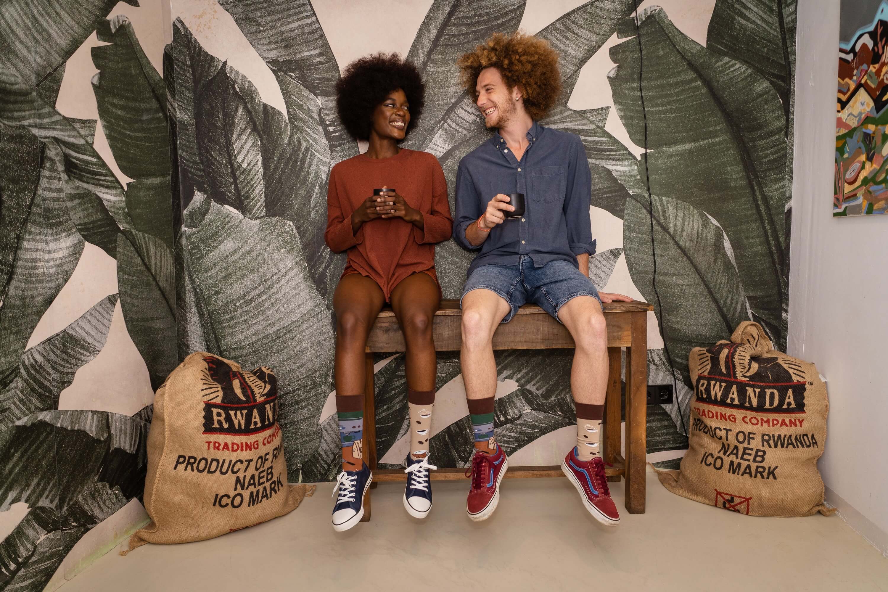 Lookbook - Spox Sox - kolorowe skarpetki nie do pary